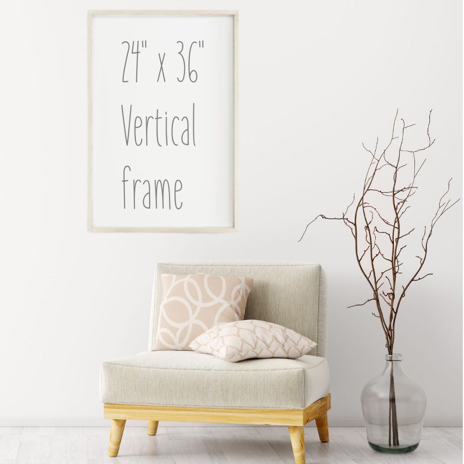 - 24" x 36" Framed Sign Upgrade – Hammer & Stain Buffalo