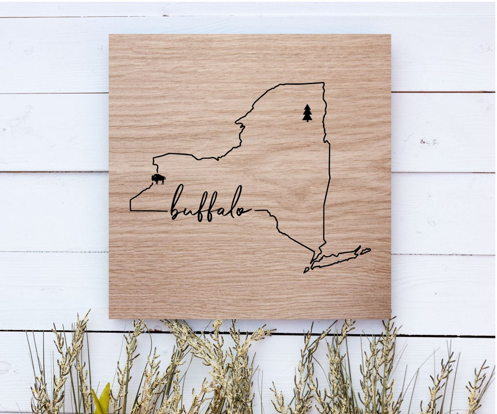Home Town Collection - Squares – Hammer & Stain Buffalo